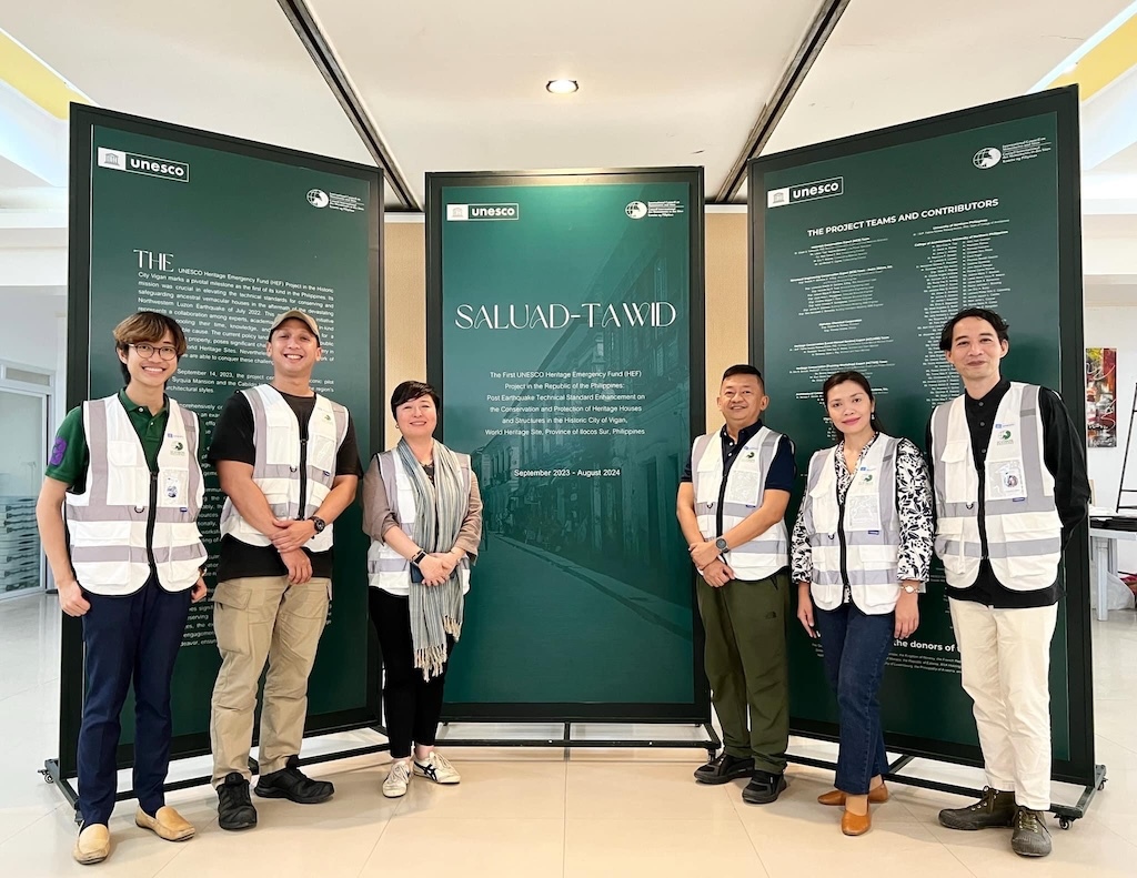 Arts Dept. joins UNESCO Vigan Project closing ceremony exhibition