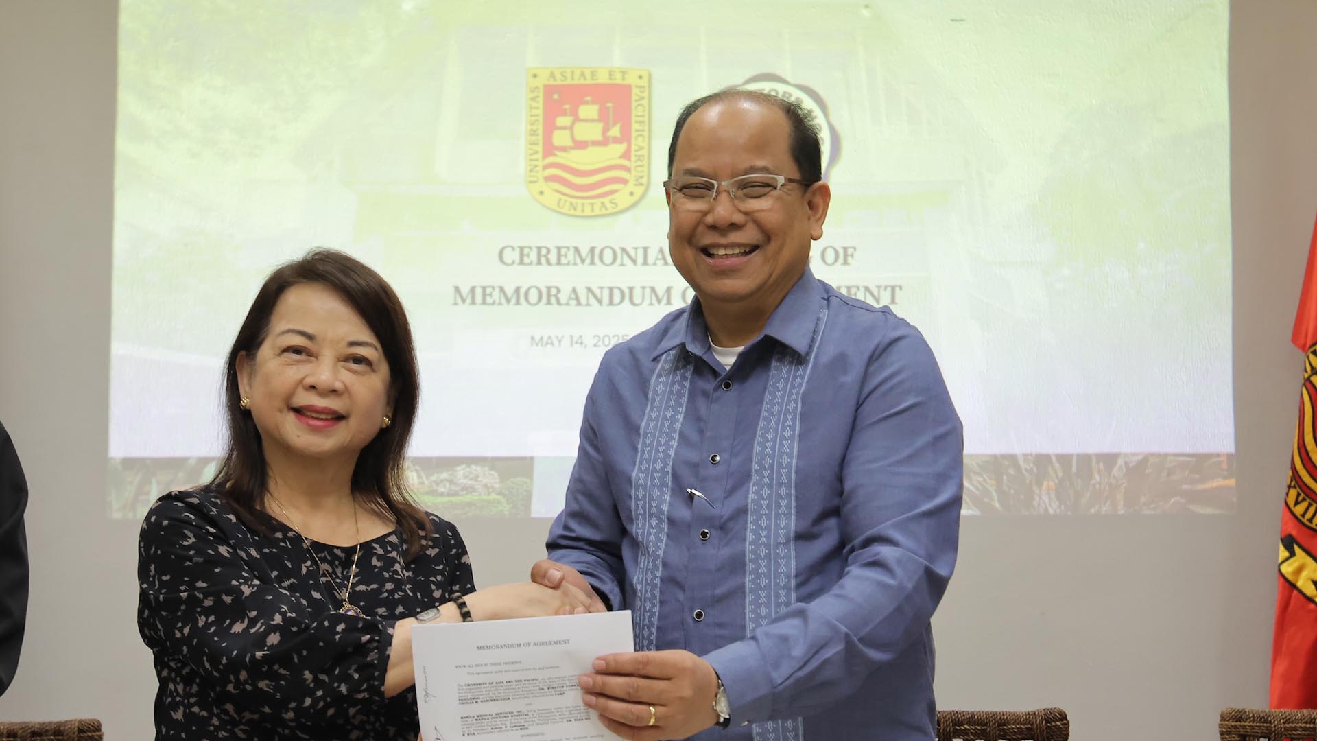 UA&P, Manila Doctors Hospital partner for students' mental health